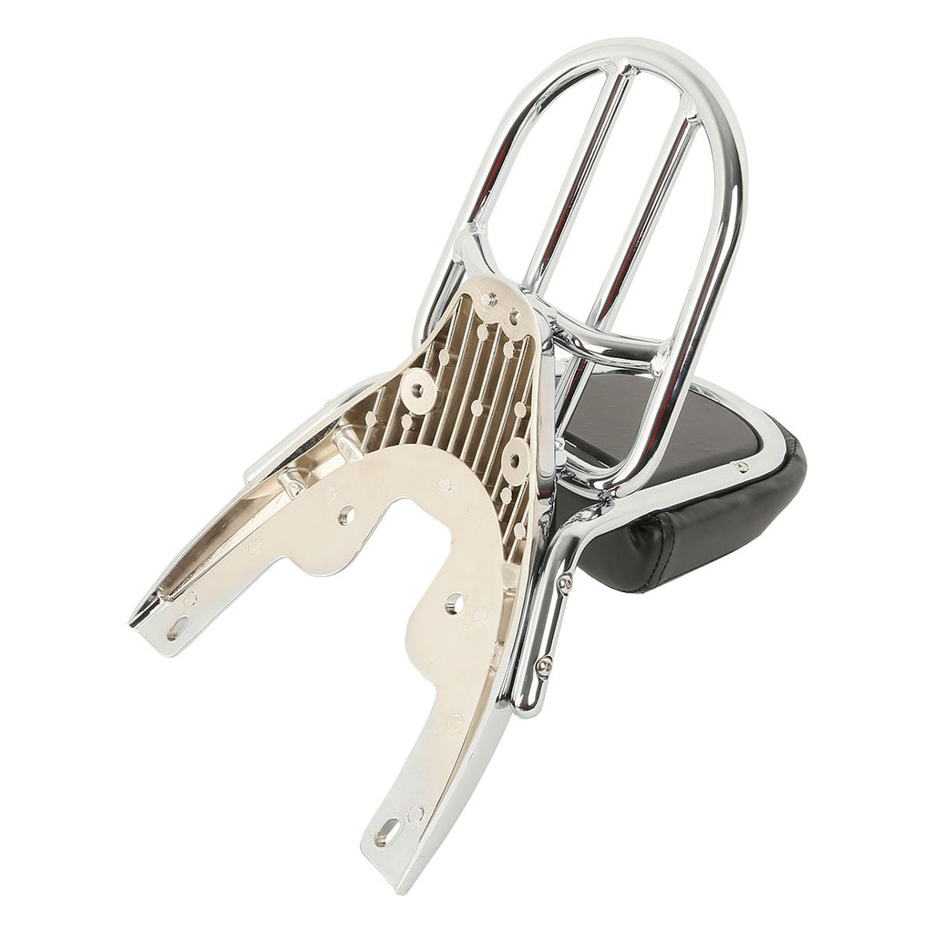 Chrome 180 Backrest Luggage Rack For Harley 2002-2006 VRod V ROD ...