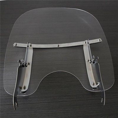 Detachable Windshield For Harley Heritage Softail Classic Fat Boy FL 2 ...